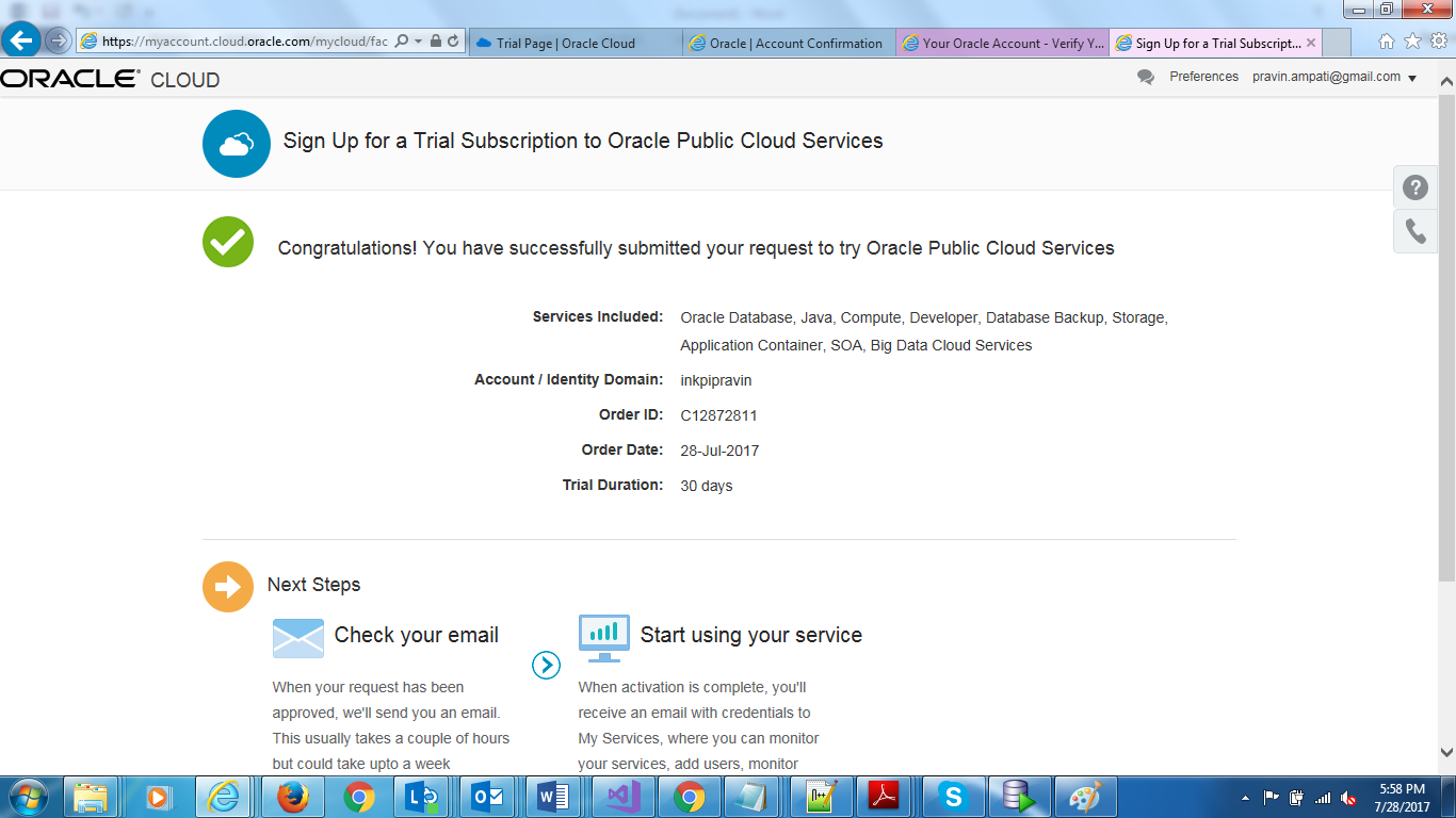How to Setup Oracle Analytics Cloud Service
