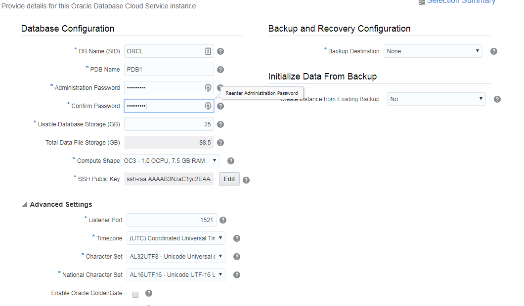 How to Setup Oracle Analytics Cloud Service