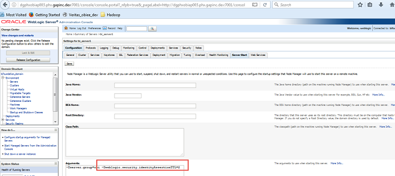 Integration of OBIEE with an External Web Application - SAML SSO