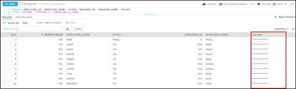 Data Security Snowflake Part 2 - Column Level Security