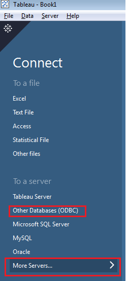 Oracle BI Server Connectivity with Tableau (Part 1)